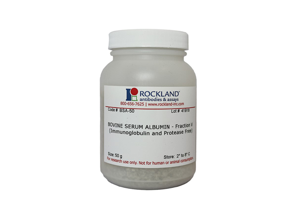 Bovine Serum Albumin - Fraction V (BSA-10) | Rockland